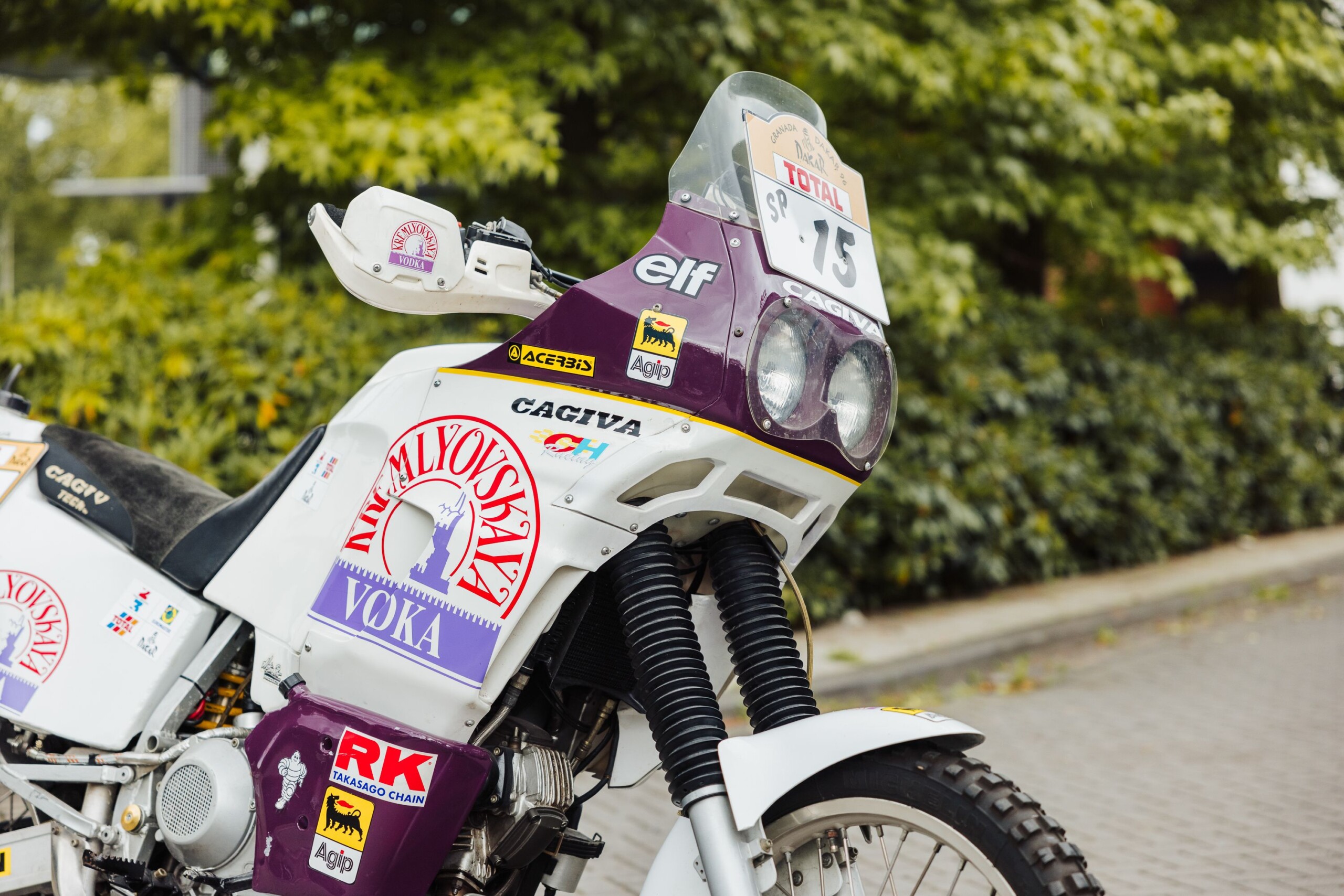 Lucky Explorer: Cagiva Elefant Paris-Dakar Rally Bike – BikeBound