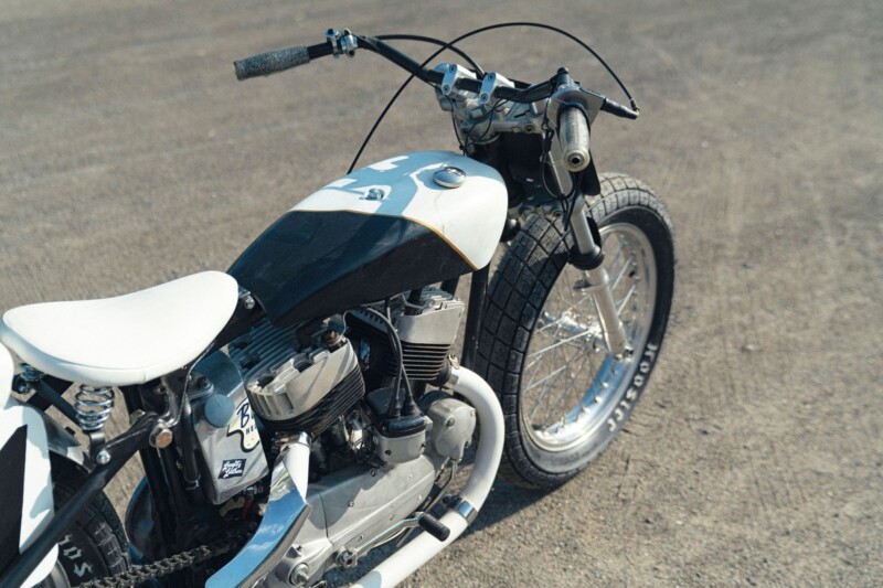 True Gold: 1953 Harley-Davidson KK Flat Tracker – BikeBound