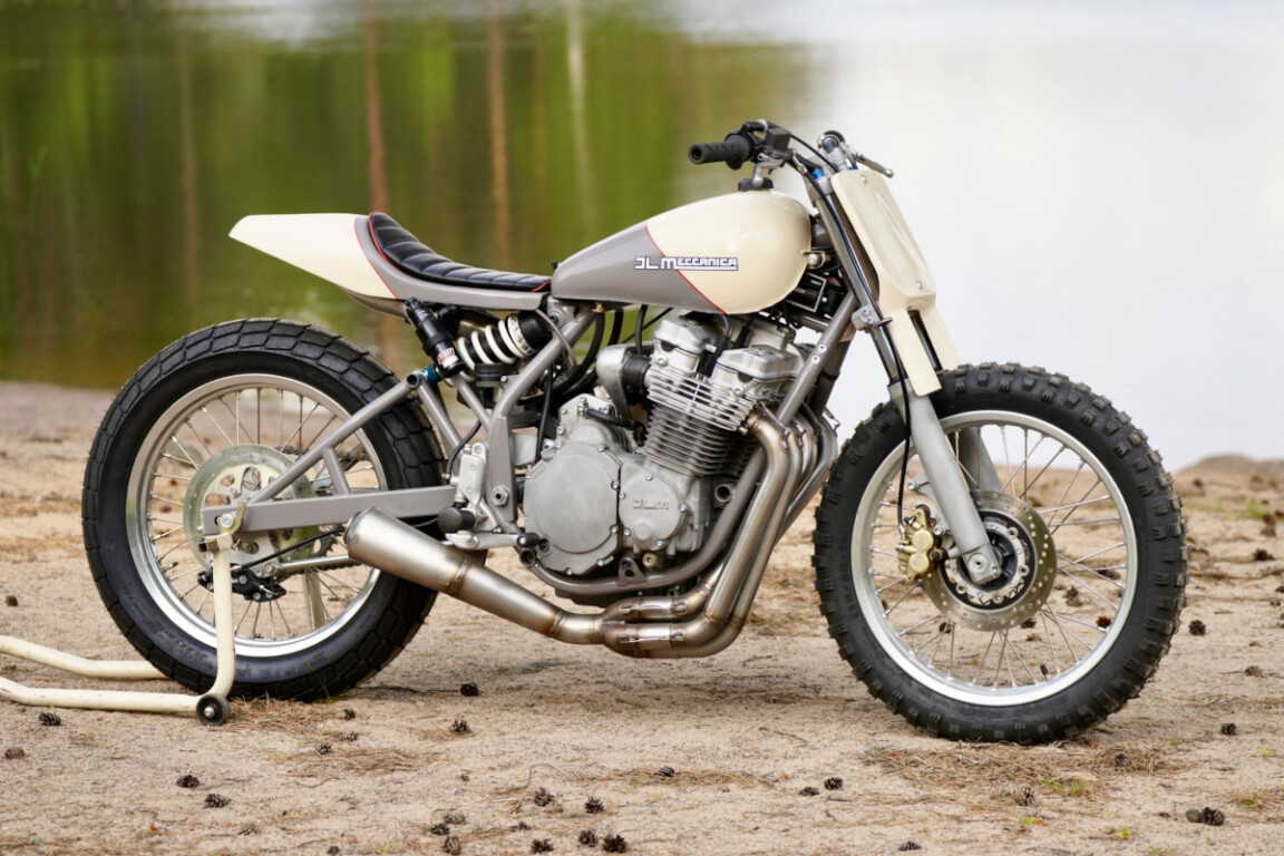 Supercharged Flat Tracker: JL Meccanica FT900SC – BikeBound