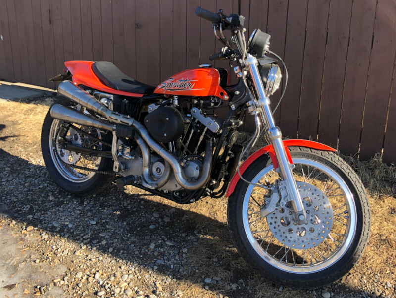 The Dirtster: Ironhead Sportster Street Tracker – BikeBound