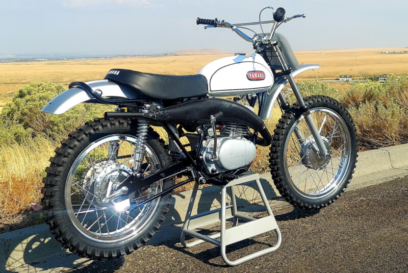 Genuine Yamaha Tuning: 1968 Yamaha DT-1 250 GYT Motocrosser – BikeBound